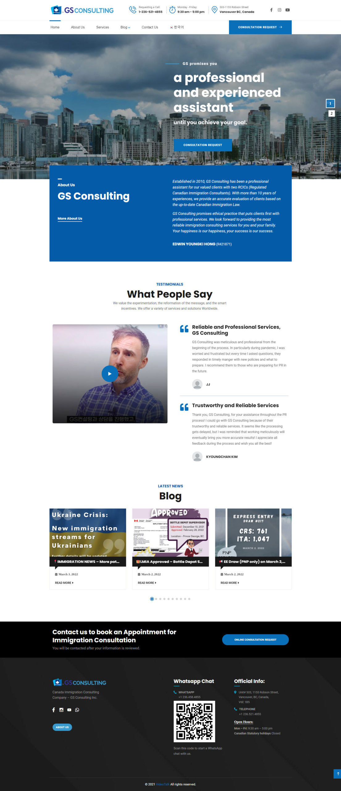 GS CONSULTING - VIDEO TALK